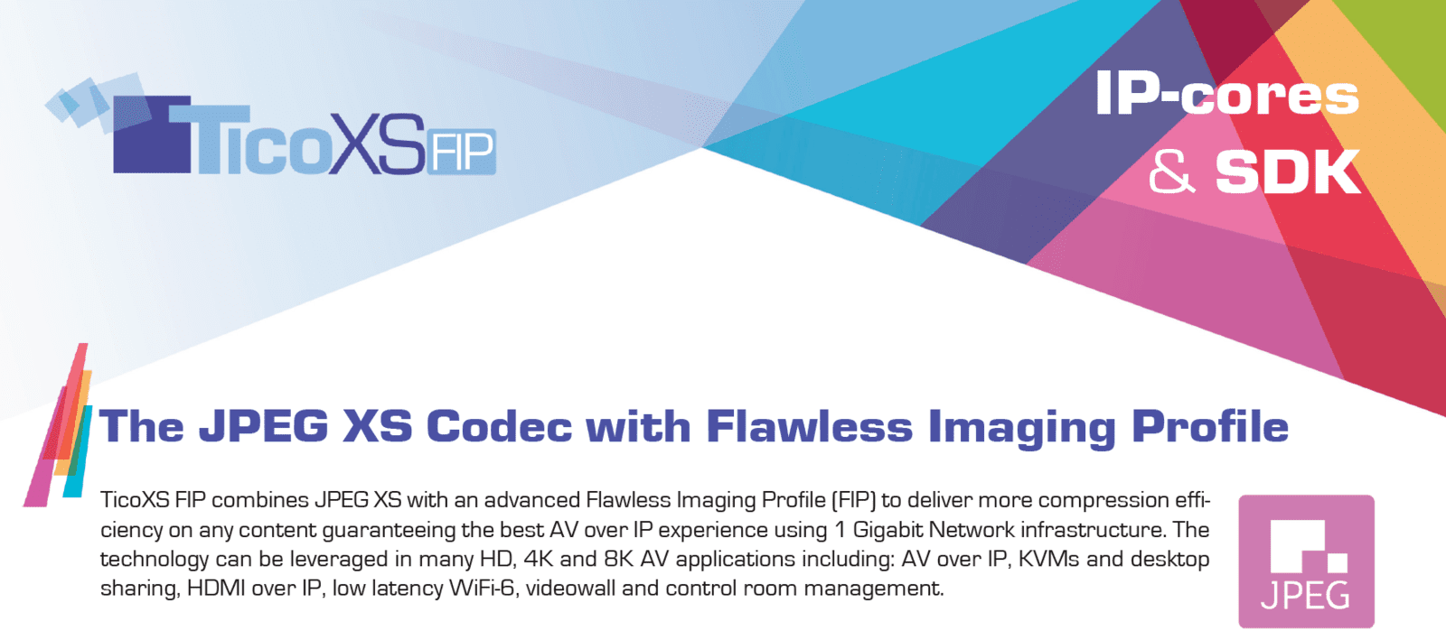 intoPIX - Flyers & Datasheets